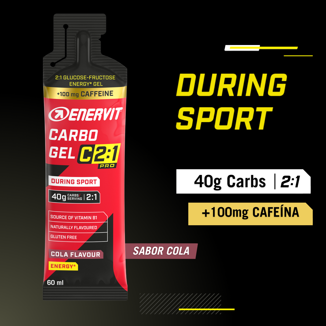 CARBO GEL + CAFEÍNA – Enervitcolombia